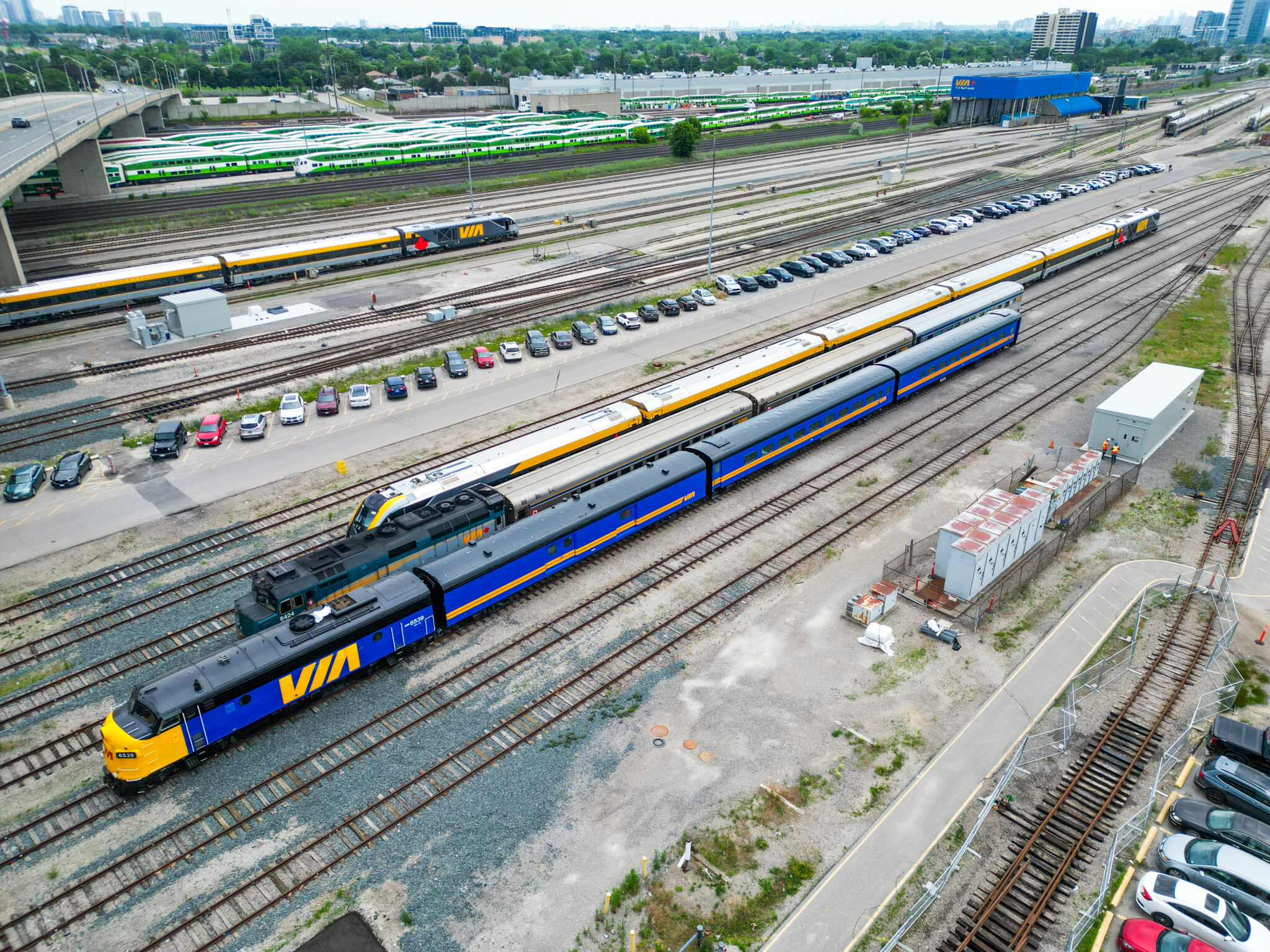 VIA Rail Toronto Maintenance Centre Modernization - Buttcon