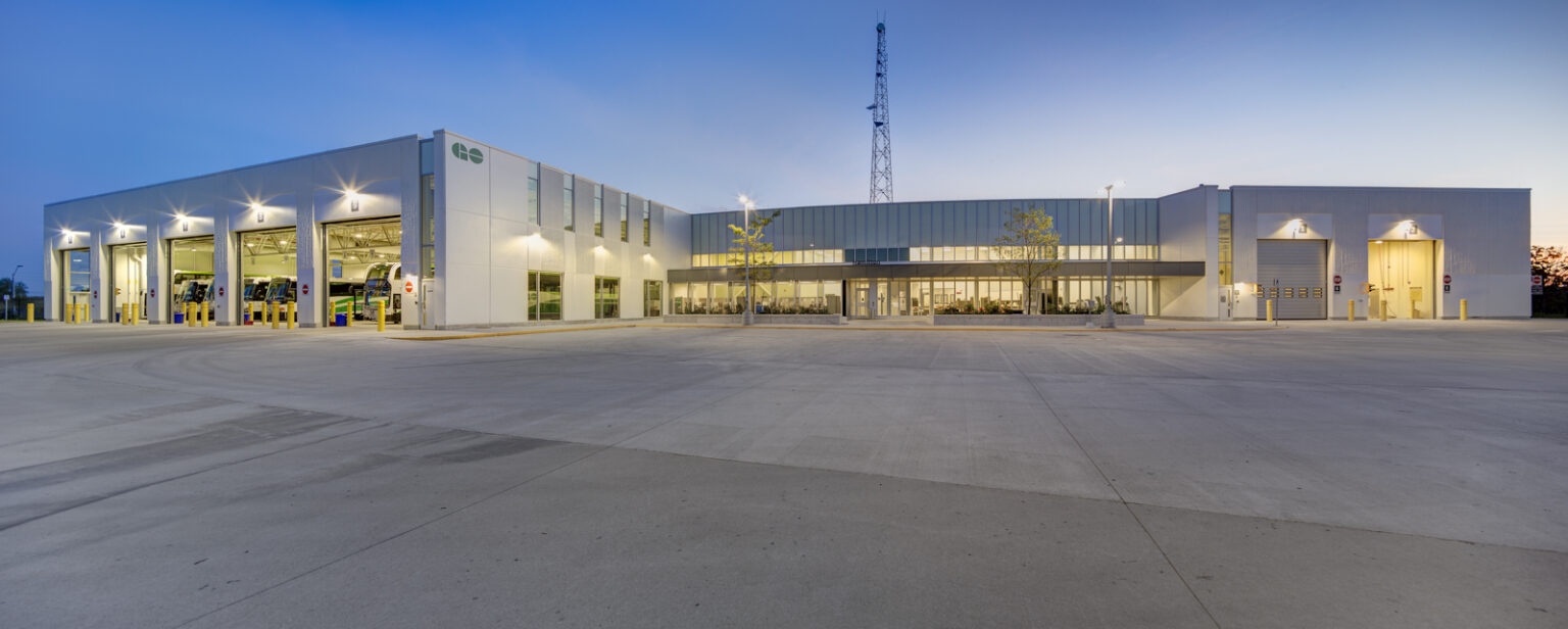 GO Transit - Hamilton Bus Maintenance and Storage Facility - Buttcon