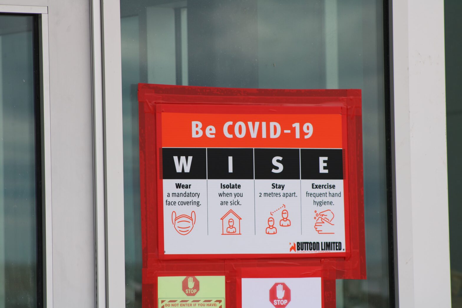 Health and Safety/COVID-19 - Buttcon