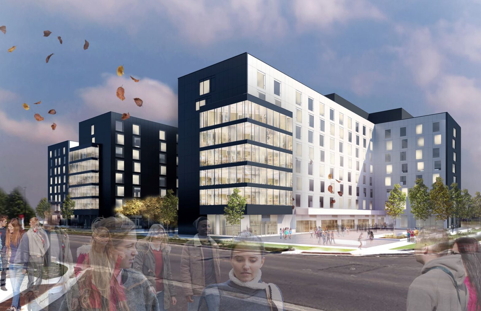 QUAD Student Housing - Buildings C3 & C4 - Buttcon